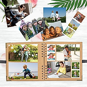 Scrapbook (8 x 8 inch) Scrapbook Album 60 Pages Ideal for Your DIY Scrapbooking Albums Wedding and Anniversary Family Photo Album (8 * 8 scrapbook)