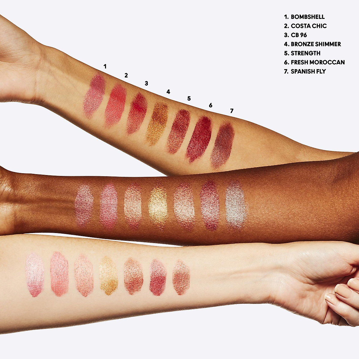 MAC Frost Lipstick # Bombshell