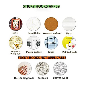 Teatalk 3 Pack Wall Hanging Storage Bags with Sticky Hooks,Closet Hanging Storage for Pocket,Bathroom Dormitory Organizer,Linen Cotton Organizer Box Containers for Bedroom