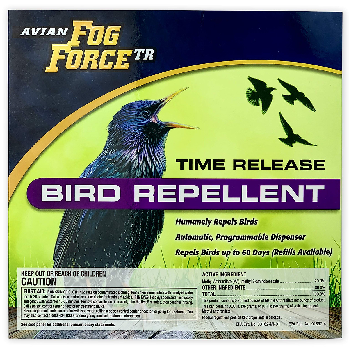 Avian Fog Force TR Bird Repellent System