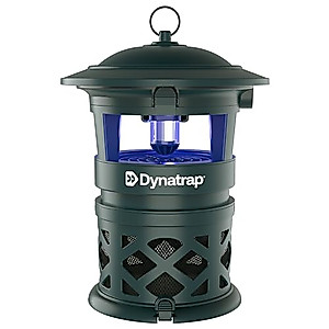 DynaTrap DT1130-GRSR 1/2 Acre Mosquito & Flying Insect Outdoor Trap and Killer – Kills Mosquitoes, Flies, Wasps, Gnats, & Other Flying Insects - Bug Zapper Alternative – Green