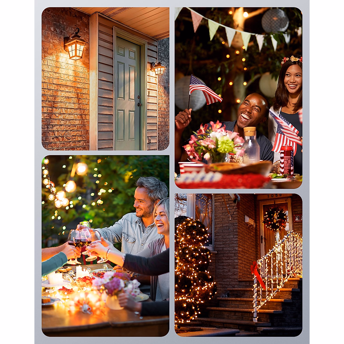 DEWENWILS Wireless Remote Control Outdoor Outlet with 2 Remotes, Electrical Plug in Light Switch Weatherproof,15 AMP Heavy Duty, 100 FT Range, for Lights Lamp Fans, ETL Listed