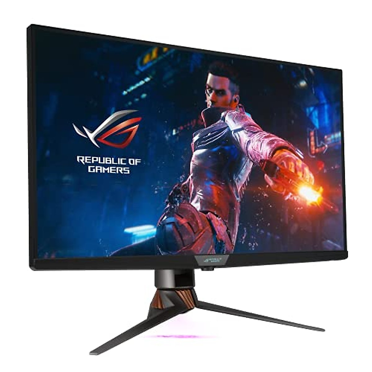 ASUS ROG Swift 32” 4K HDR Gaming Monitor - 144Hz DSC, UHD (3840 x 2160) PC Monitor, Mini-LED IPS with G-SYNC Ultimate, Local Dimming, Ideal for Desktop and Computer Monitor Black - - PG32UQX