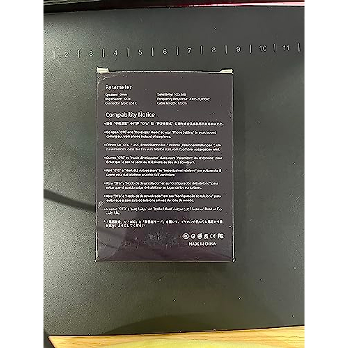 MAS CARNEY 【2 Pack Black+White】 Digital USB Type C Earphones, TI3/TH4 USB C Earbuds,in-Ear Earbud Noise Isolating Pure Sound and Powerful Bass for USB-C Type-c Music Device