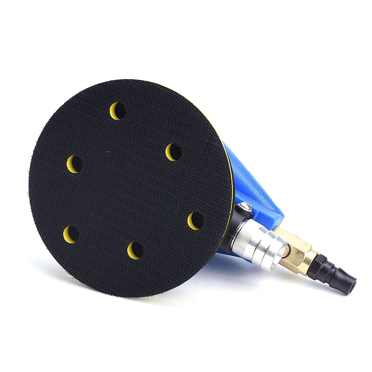 ZHONG AN 5" Professional Orbital Sander, Dual Action Palm Sander for Auto Body Work, Hook and Loop Vacuum System