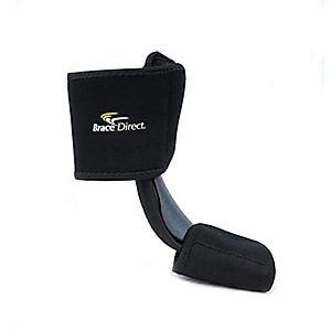 Brace Direct Dorsal Adjustable Night Sleeping Splint - for Plantar Fasciitis Relief, Arch Support, Heel Foot Pain, Tendonitis, Drop Foot