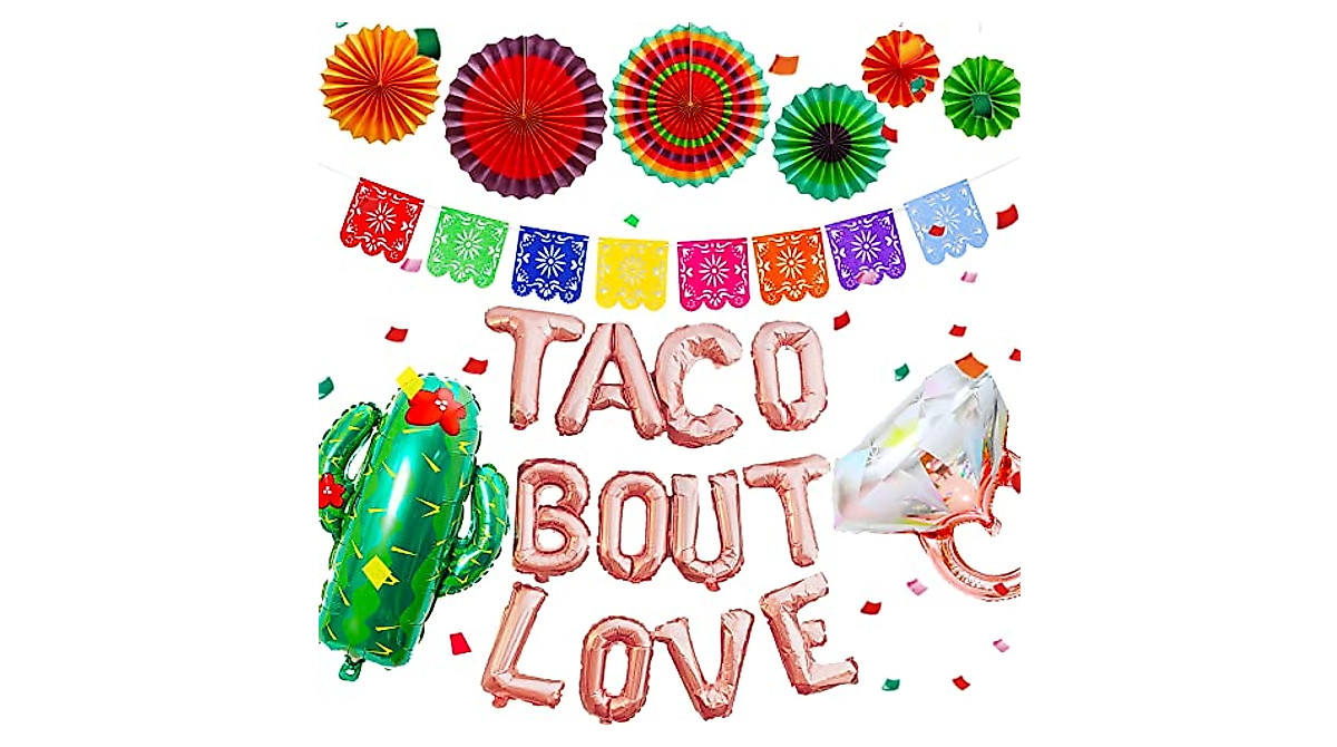 Taco Bout Love Party Decorations for Bridal Showers & Events