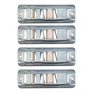 Brixwell 8-209-4 Bypass Floor Guide Adjustable Pack of 4