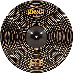 Meinl Cymbals Classics Custom Dark 17" Crash Cymbal for Drum Set — Made in Germany — B12 Bronze, 2-Year Warranty (CC17DAC)