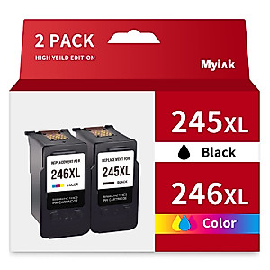 245XL 246XL Ink Cartridge Remanufactured Replacement for Canon 245XL 246XL for Pixma MG2522 TS3120 MG2520