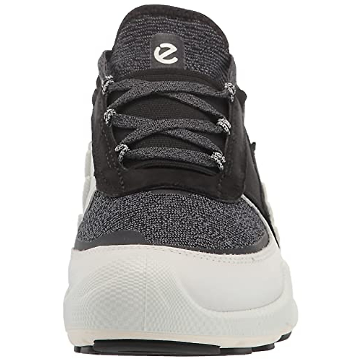 ECCO Women's Biom AEX Knit Slip On Cross Trainer, White/Black, 9-9.5