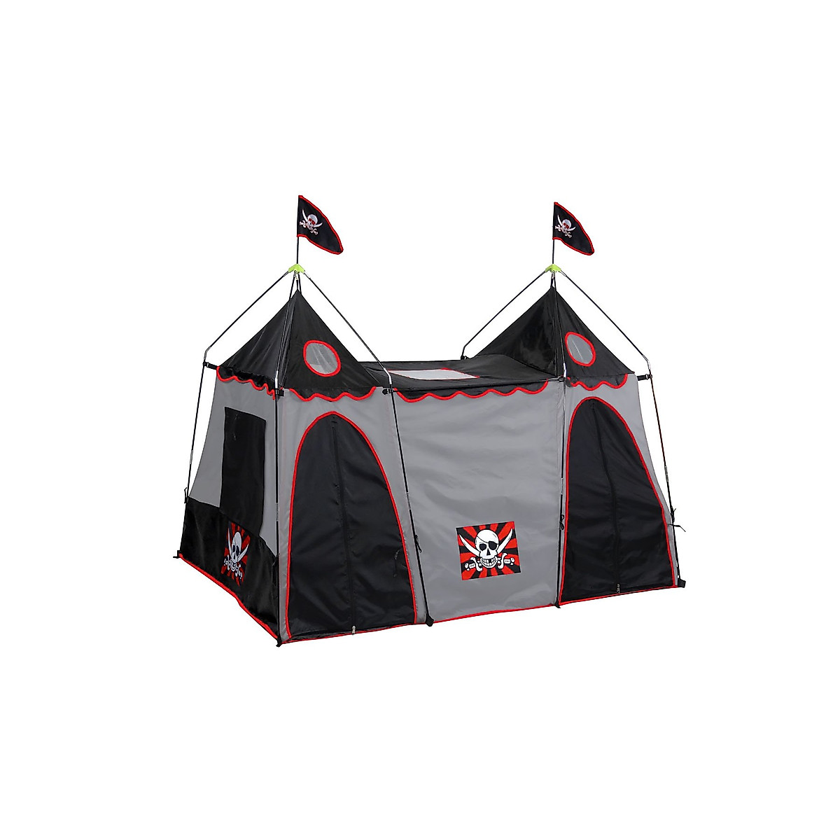 GigaTent Pirate Hide-Away Play Tent 6’L x 4’W x 4'H