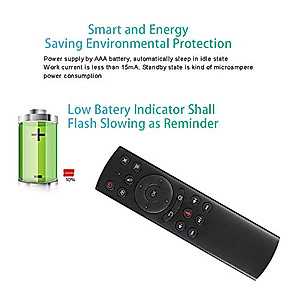 Dupad story G20S Voice Remote Control,2.4G Wireless Voice Control Sensing Air Remote Mouse with IR Learning for Nvidia Shield,PC,Projector,Smart TV,Android TV Box