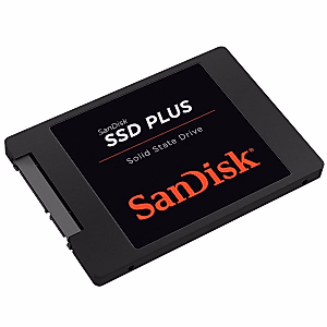 SanDisk SSD PLUS 240GB Internal SSD - SATA III 6 Gb/s, 2.5"/7mm, Up to 530 MB/s - SDSSDA-240G-G26