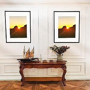 Aynoo 16x20 Poster Frame Black, Display Posters 16x20 Picture Frame Black, Display Pictures 11x14 Picture Frame,2Pack