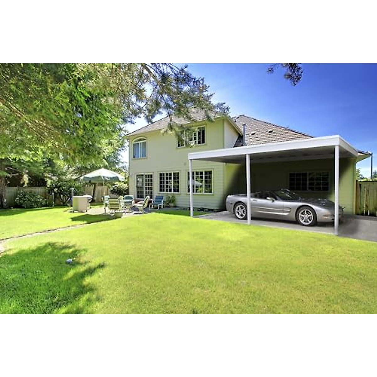 Arrow Patio Cover Attachment, 10 by 20-Feet