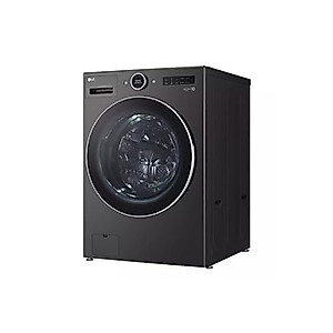 LG WM6998HBA Ventless Washer/Dryer Combo LG WashCombo All-in-One 5.0 cu. ft. Mega Capacity with Inverter HeatPump Technology and Direct Drive Motor