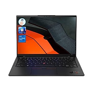 Lenovo ThinkPad X1 Carbon Gen 10 Business Laptop, 14" WUXGA IPS Touchscreen, Core i7-1270P vPro Processor, Windows 11 Pro, 32GB RAM, 1TB SSD, WiFi, Bluetooth, Webcam, Long Battery Life, TDU