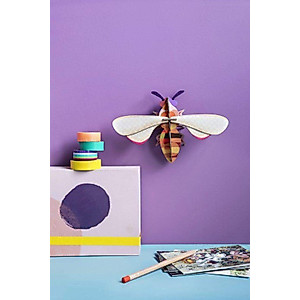 Studio Roof 3D Wall Decoration, Small Honey Bee (IMA48)