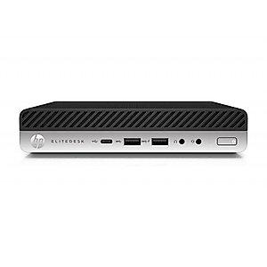 HP 800 G4 Mini Business Desktop Intel Core i3-8100T,8GB DDR4 RAM,256GB SSD Hard Drive (Renewed)