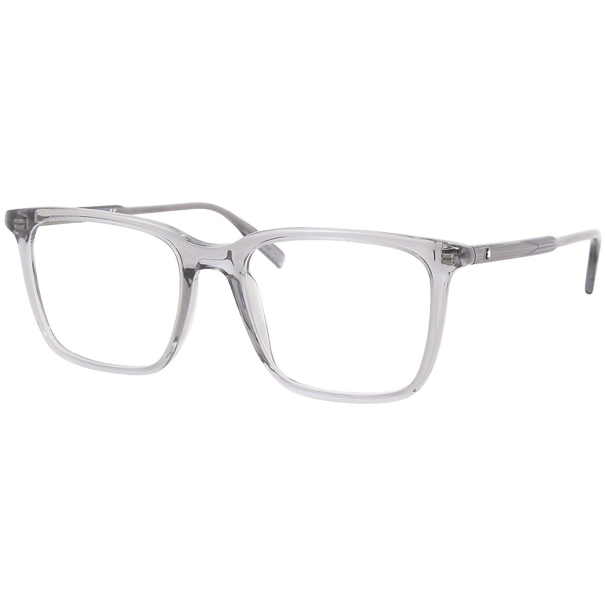 Montblanc Rectangular Eyeglasses MB0011O 008 Transparent Grey 54mm 0011