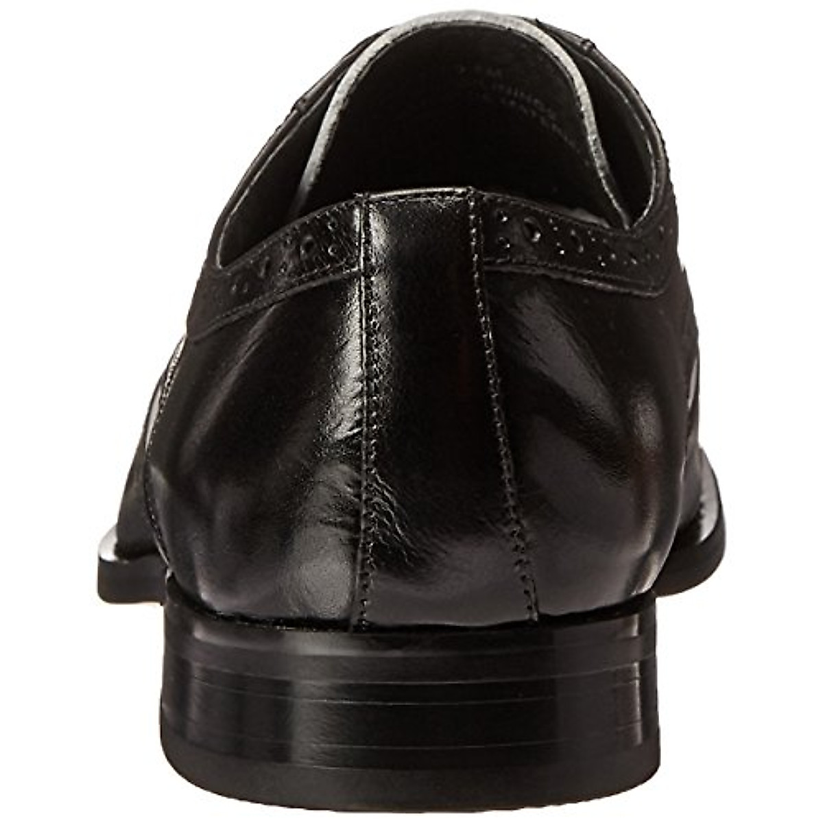 Stacy Adams Men's Tinsley-Wingtip Oxford, Black/White, 15 M US