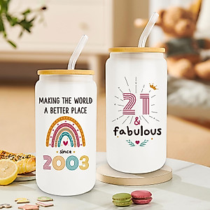 21st Birthday Gifts for Her, 21st Birthday Gifts Women, 21 Fabulous Gifts, 2003 Birthday Gifts, 21st Birthday Gifts Ideas, Gifts for 21st Birthday Daughter, Niece, Granddaughter, 21st Decorations