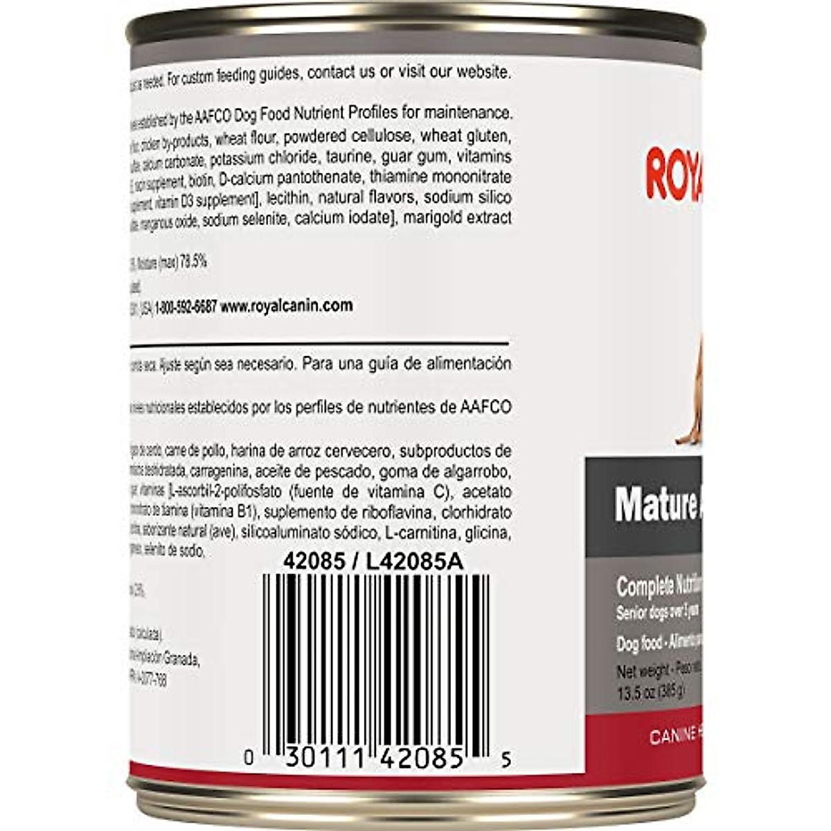 Royal Canin Canine Health Nutrition, Mature Adult In Gel Canned Dog Food, 13.5 oz Can (Case of 12)