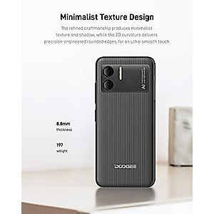 DOOGEE Unlocked Android Phone 2023, X98 PRO 9GB+64GB Android 12 Cell Phones, Helio G25 Octa Core, Dual 4G Phones Unlocked, 6.5" FHD+ Display Smartphone, 4200mAh, Face ID, T-Mobile, US Version