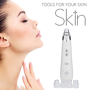 Blackhead Remover Pore Vacuum Cleaner - Pore and Face Cleaner Facial Electric Acne Extractor Kit USB Rechargeable Blackhead Suction Tool by Penelope SkinCare