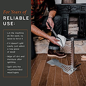 Hickory Summit kindling Cracker firewood kindling Splitter- Indoor or Outdoor kindling Maker - Wood Splitter fire Cracker kindling Maker - firewood Splitter