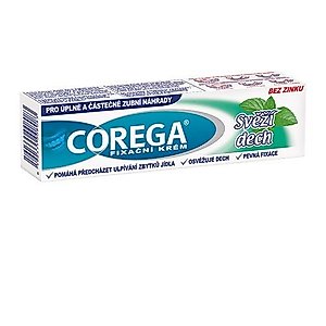 Corega Denture Adhesive Fresh Mint