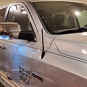 VOFONO Antenna for Dodge Ram 1500 2500 3500 2009-2023, Truck Dodge Ram 1500 Accessories, 7 Inch Short Dodge Ram 1500 Antenna Replacement Upgrade Car AM FM Recetion