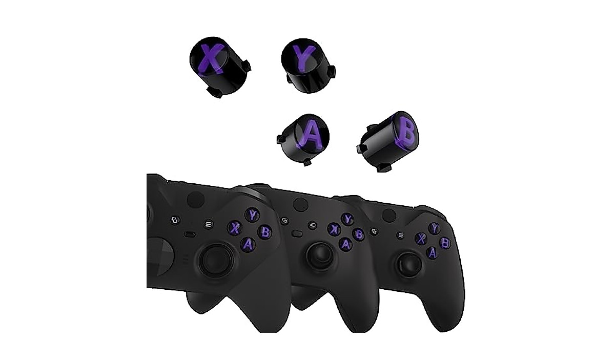 Custom ABXY Action Buttons for Xbox Controllers