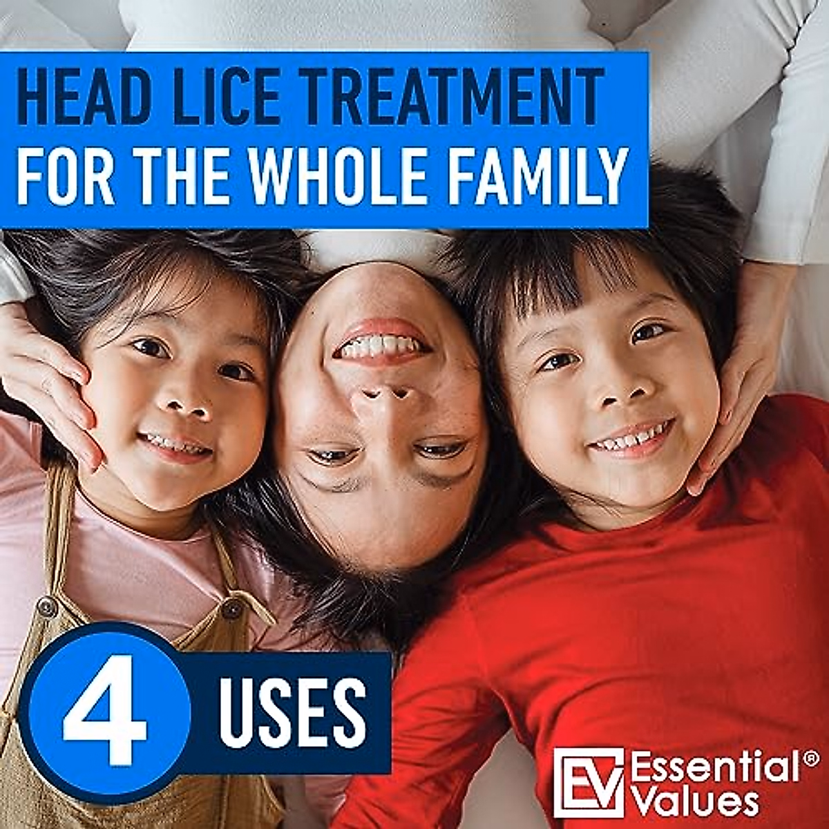 Lice Treatment (8 FL OZ), Made in USA | Lice Ice Extra Strength - The Ultimate Head Lice Treatment for Kids and Adults, Safe & Non-Toxic Formulation | Family Size