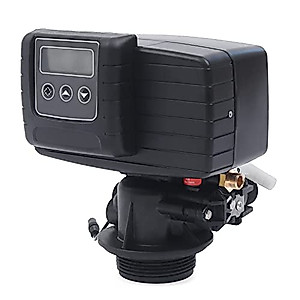 5600xstst Digital Control Valve for Water Softeners 110V 3W, Time Control Head Replacement Softener Valve Backwash Head for Water Filter Softener R-esin Tank