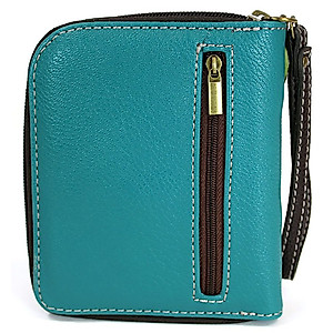Chala Dragonfly Zip Around Wallet Wristlet - Vegan Leather