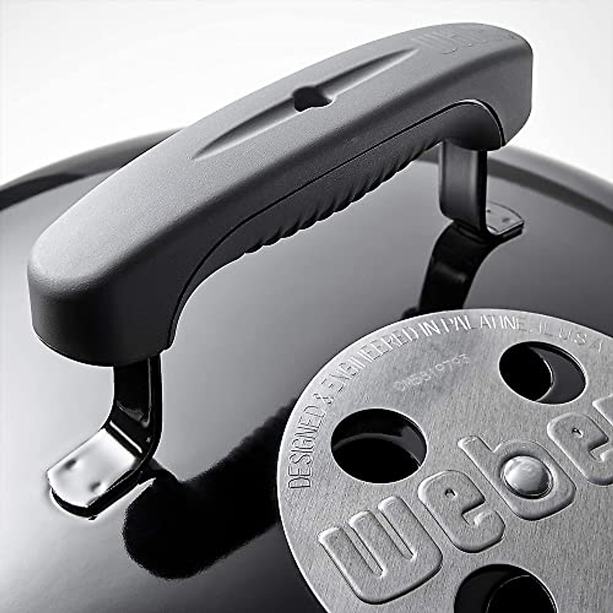 Weber 40020 Smokey Joe Premium 14-inch Charcoal Grill Black Bundle with 2 YR CPS Enhanced Protection Pack