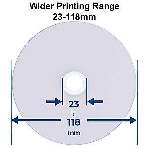 50 Pack Ritek Pro (Professional Grade) DVD-R 16X 4.7GB AZO Dye (MID MXL RG04) Watershield Water Resistant Glossy White Inkjet Hub Printable Blank Recordable Disc