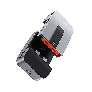 SHYPT USB C HUB to HDMI-Compatible USB 3.0 USB HUB USB Splitter Combined RJ45 Holder 9 in 1 Type C HUB