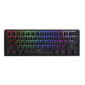 Ducky One 3 Mini Classic Hotswap 60% RGB Mechanical Keyboard (Cherry MX Blue)