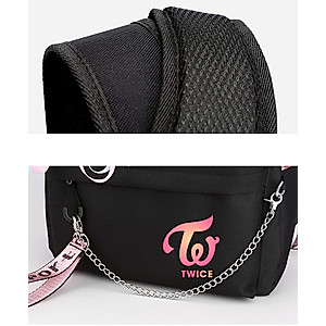 LOVEAngeler Twice Kawaii Backpack Colleage Bookbag School Bag Casual Daypack Twice Merchandise Mochila For Girls