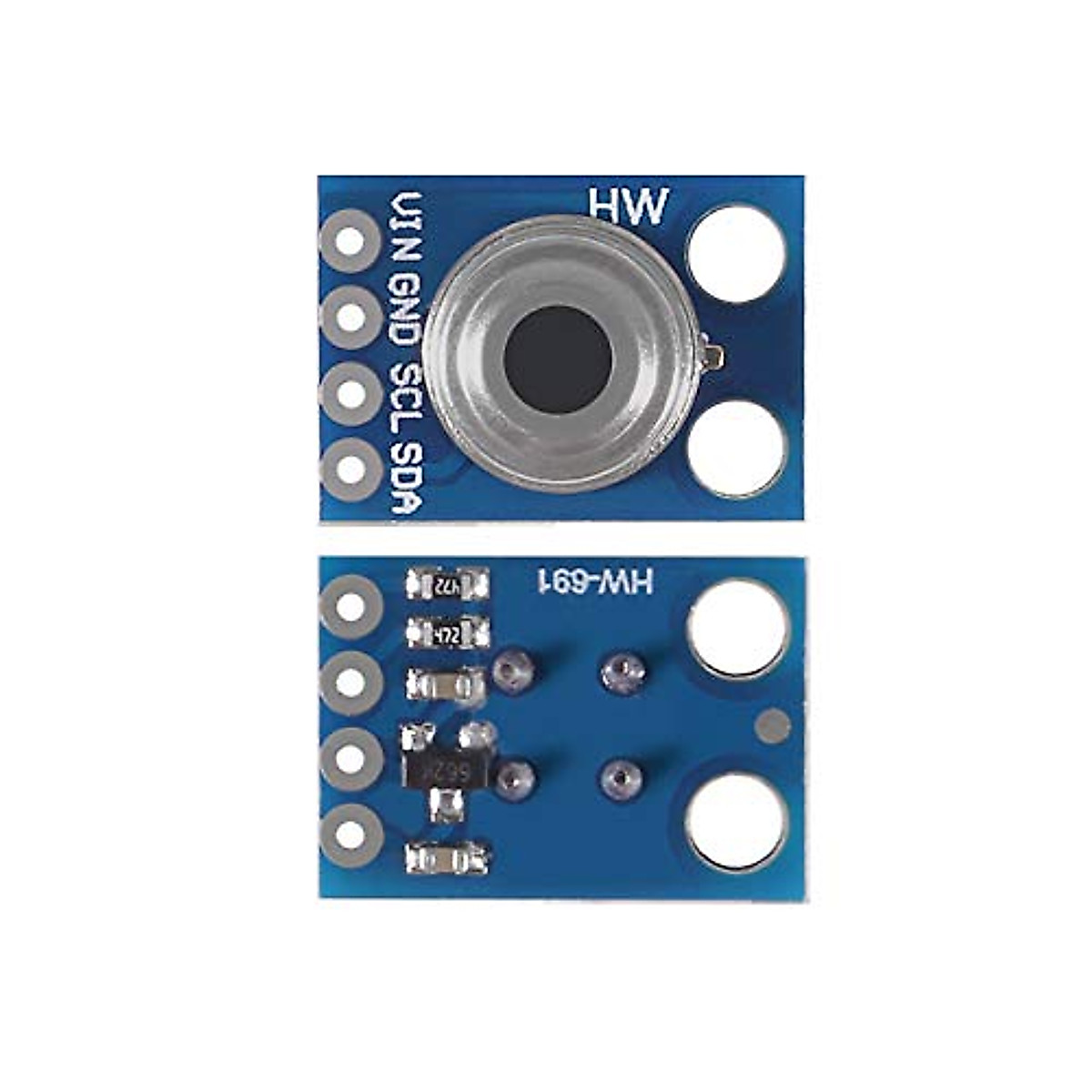 AITRIP 2 Pieces GY-906 MLX90614ESF Non-Contact Infrared Temperature Sensor Module IIC I2C Serial Power Supply 3-5 V Compatible with Arduino
