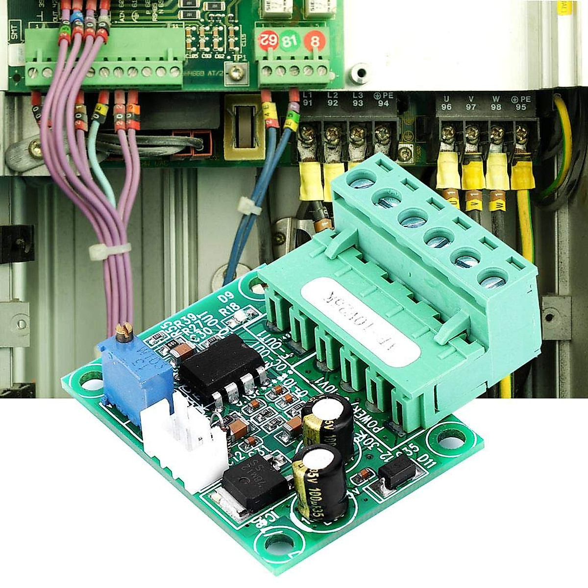 Voltage Frequency Converter Module 0-10V 0-25KHz PLC Industrial Control Panel PLC Electronic Component