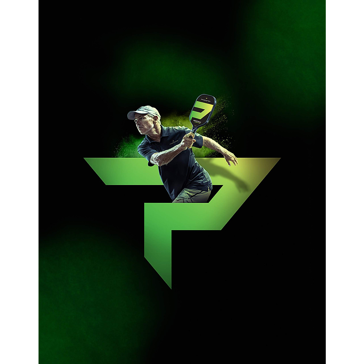 Paddletek Bantam Sabre Pro - Professional Pickleball Paddles with Honeycomb Core - Polycarbonate Surface, Graphite PolyCore & High Tack Performance Grip - USAPA Approved (Purple)