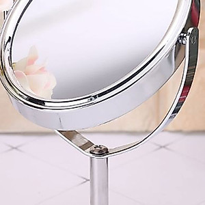 LEJDI Make Up Mirror 1pc Beauty Makeup Cosmetic Mirror Double-Sided Normal Stand Mirror