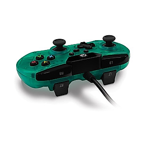 Hyperkin X91 Ice Wired Controller for Xbox Series X | S/Xbox One/Windows 10/11 - Officially Licensed By Xbox (Aqua Green)