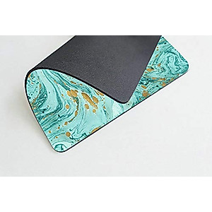 Marble Mousepad, Glitter Mousepad, Desk Decor, Office Accessories, Modern Mouse Pad, Personalized Mouse Pad, Rectangle Mousepad, Cubicle Decor