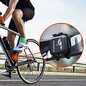 COOSPO GPS Cycling Computer BC107 & Bike Cadence/Speed Sensor BK467, Wireless Bike GPS Speedometer with 2.4 Inch Auto-Backlight Display, Bluetooth/ANT+ Bicycle Computer GPS Sync with Strava