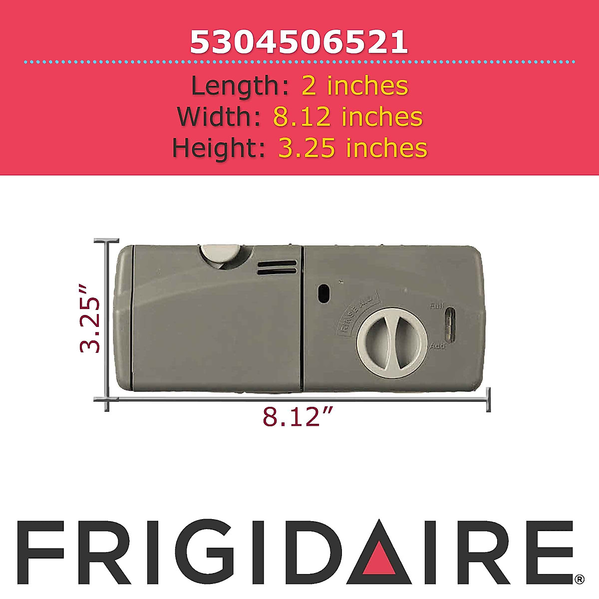 Frigidaire 5304506521 Detergent Dispenser